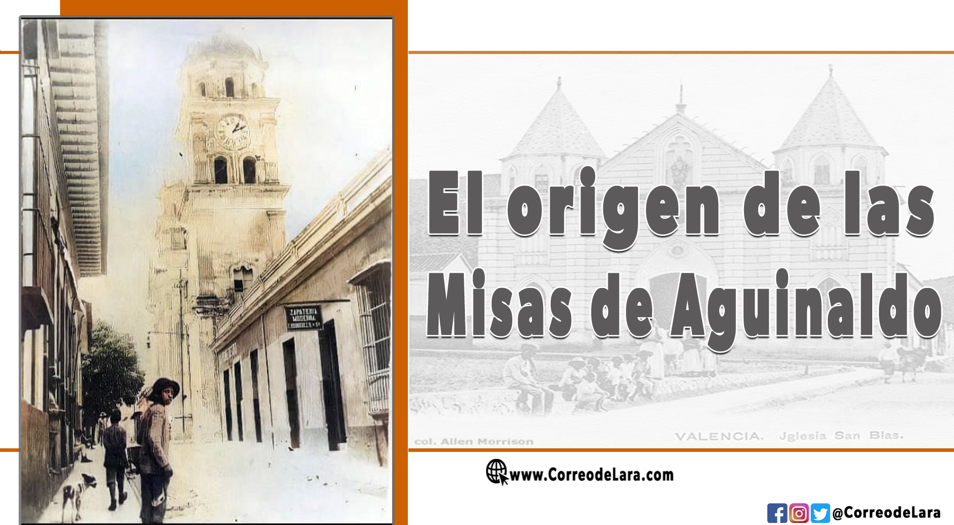 El origen de las Misas de Aguinaldo - CORREO DE LARA